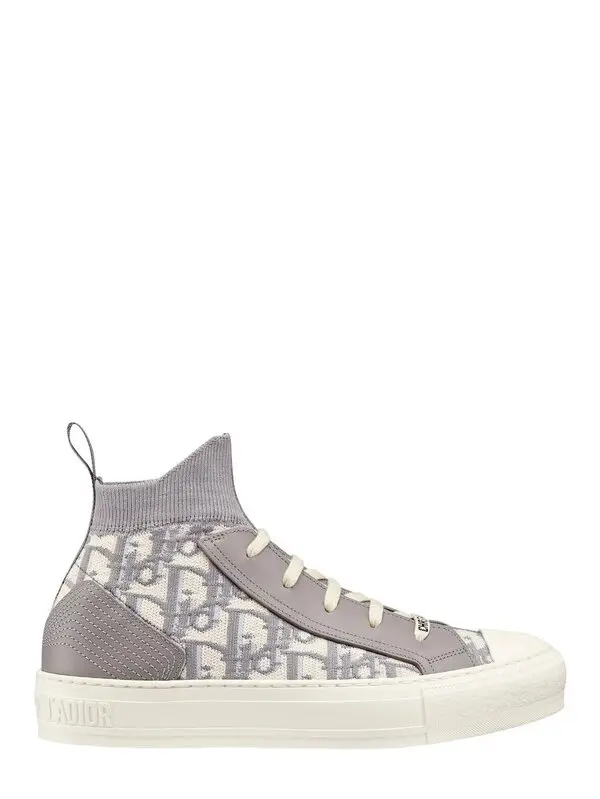 Dior Walk'n' Oblique Sneakers - Grey