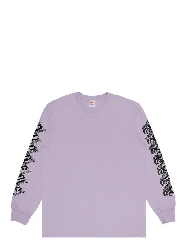 Supreme Strawberries Long-sleeve Tee - Purple