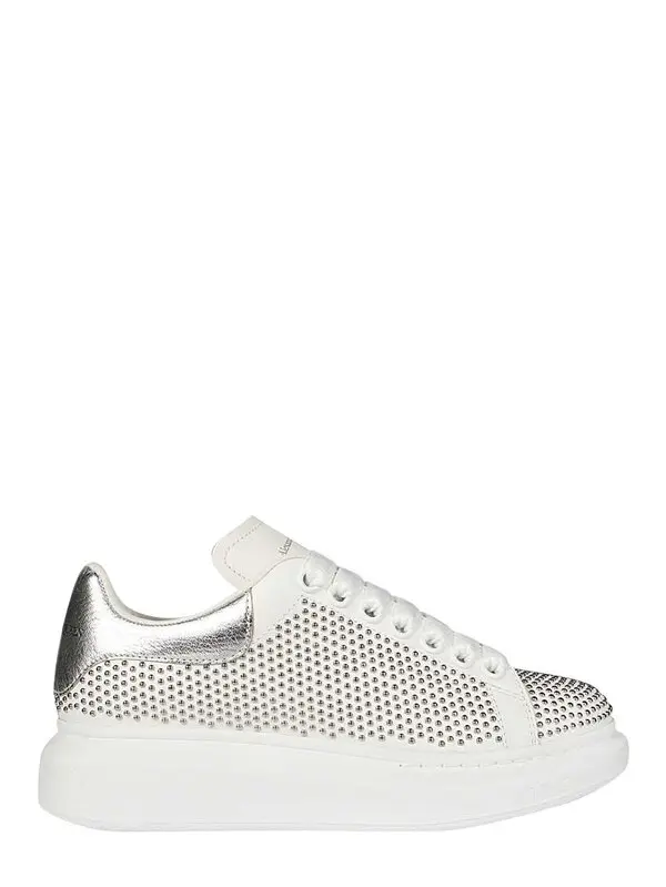 Alexander McQueen Oversized Studded Sneakers - White