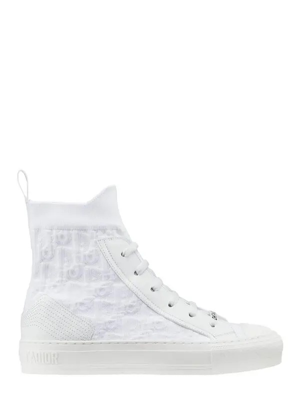 Dior Walk'n' High-top Sneakers - White