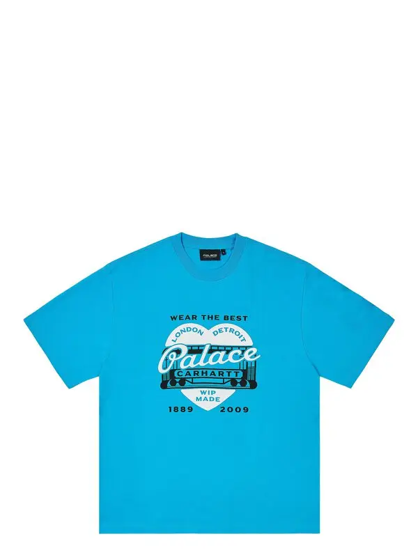 PALACE X Carhartt Wip Heart T-shirt - Blue