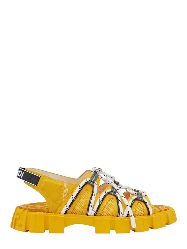 Fendi Sarah Coleman X Force Sandal 'mimosa - Yellow