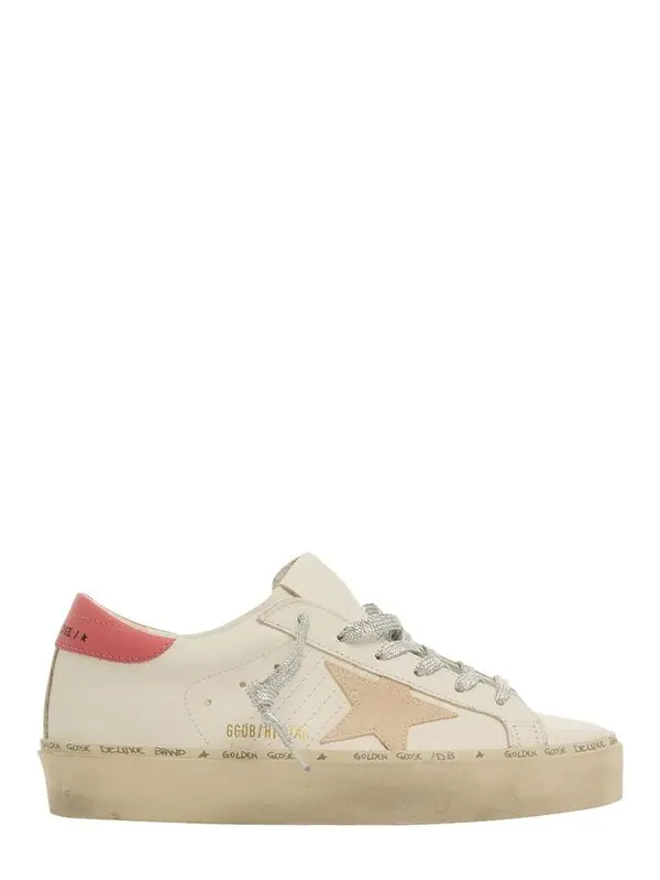 GOLDEN GOOSE Hi Star Sneakers - White