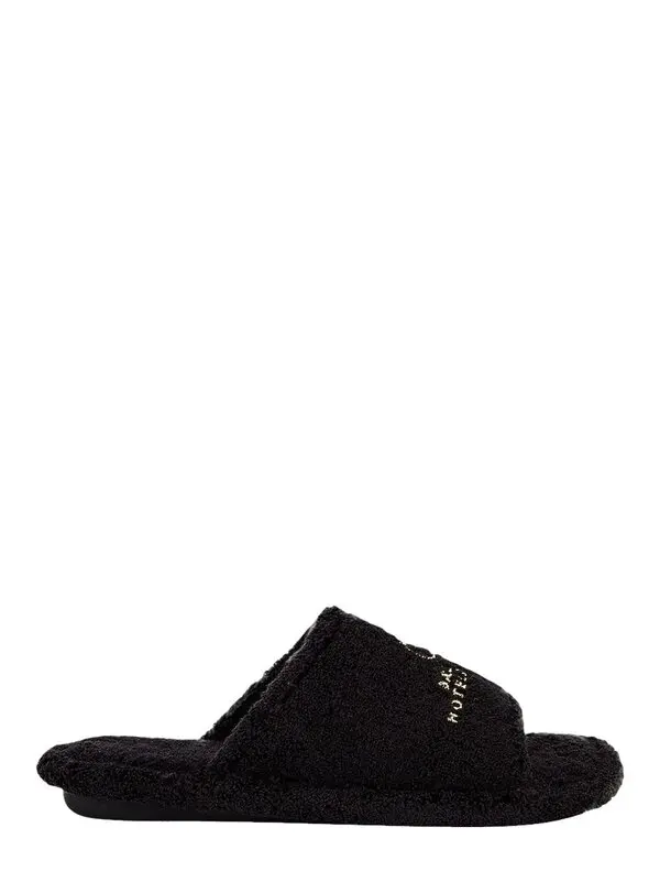Balenciaga Hotels & Resorts Home Sandal - Black