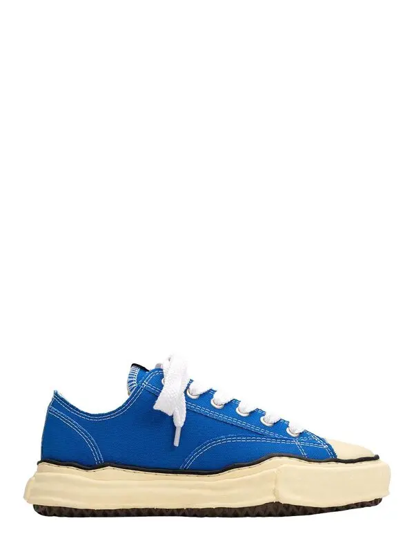 Mihara Yasuhiro Peterson Og Sole Canvas Low Sneakers - Blue