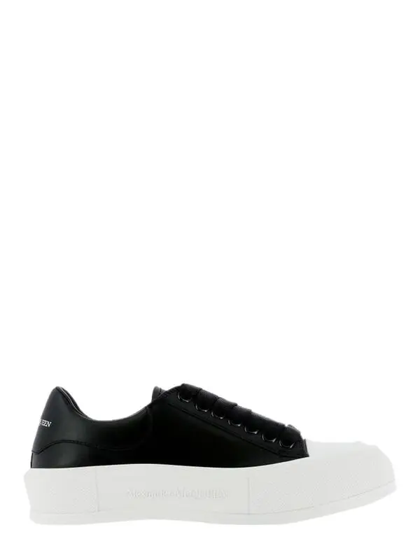 Alexander McQueen Deck Plimsoll - Black