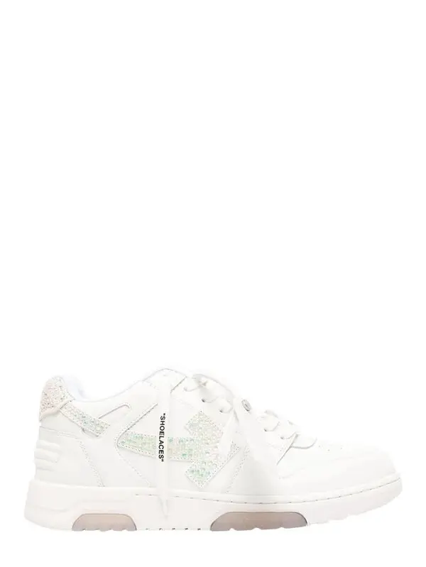 Off-White Out Of Office Low Crystal Sneakers - White