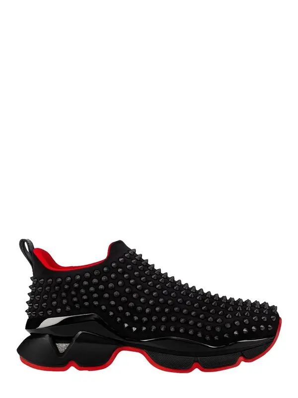 CHRISTIAN LOUBOUTIN Spike Sock - Black