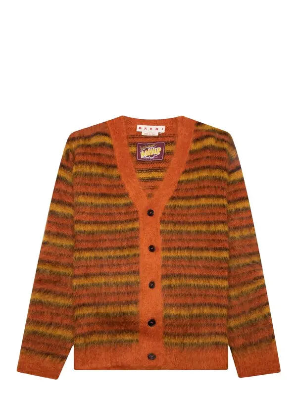 Marni Long-sleeve Cardigan - Orange