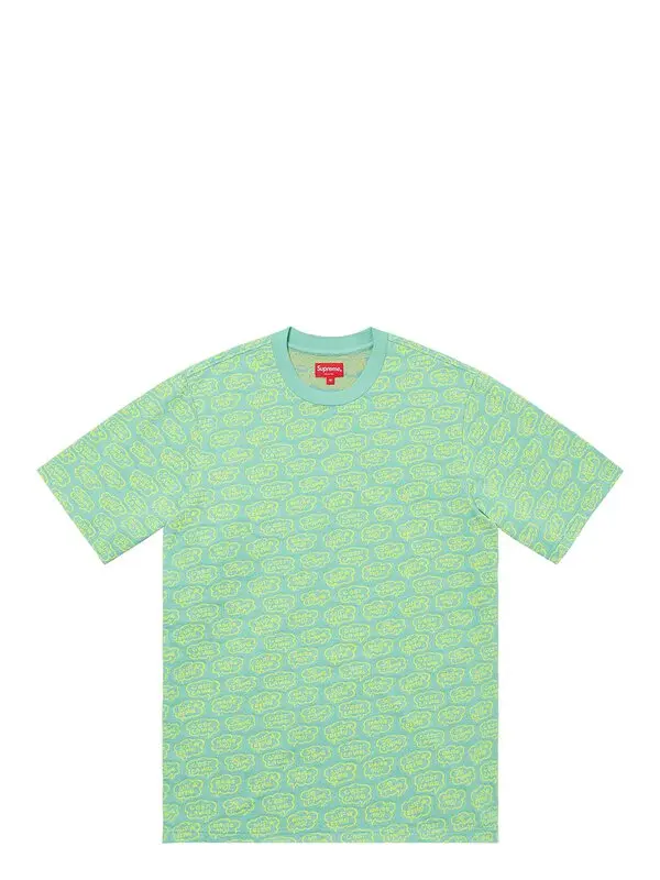 Supreme Word Bubble Jacquard Top - Blue