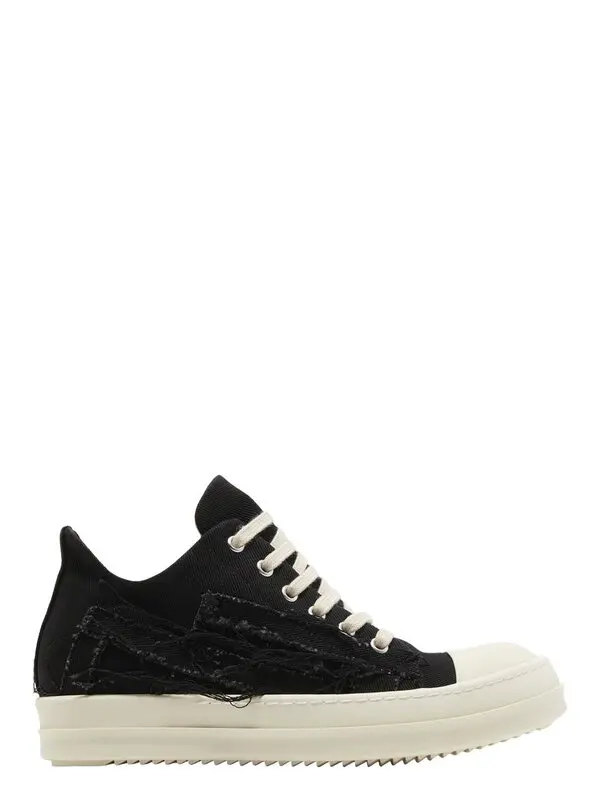 Rick Owens Slashed Low - Black