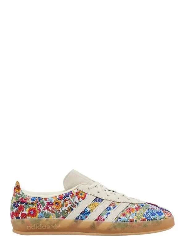Adidas Liberty London X Gazelle Indoor Floral Embroidery - Cream