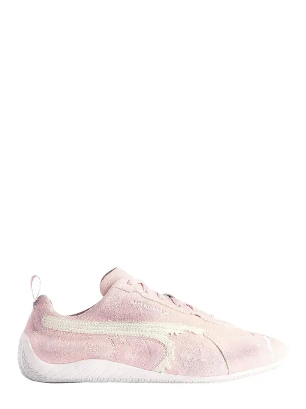 Balenciaga X Puma Speedcat Suede Sneakers - Pink