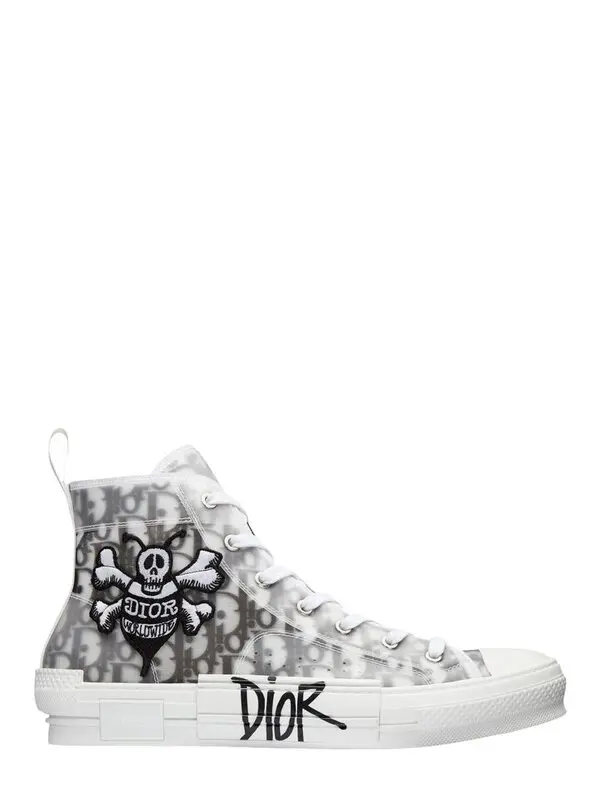 Dior B23 High-top Sneakers - White