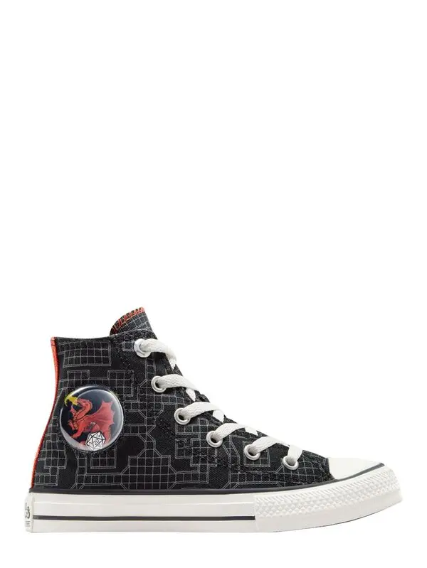 CONVERSE Dungeons & Dragons X Chuck Taylor All Star High Ps 'd20 Dice - Black
