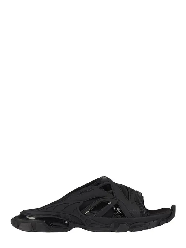 Balenciaga Track Slide Sandal - Black