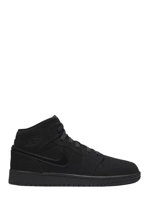 JORDAN 1 Mid Gs Sneakers - Black