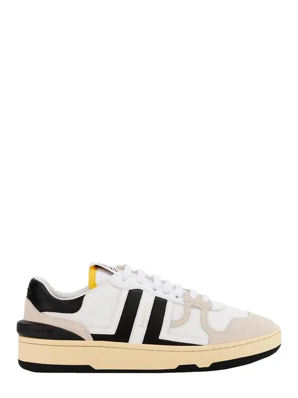 LANVIN Clay Low Top Sneakers - White