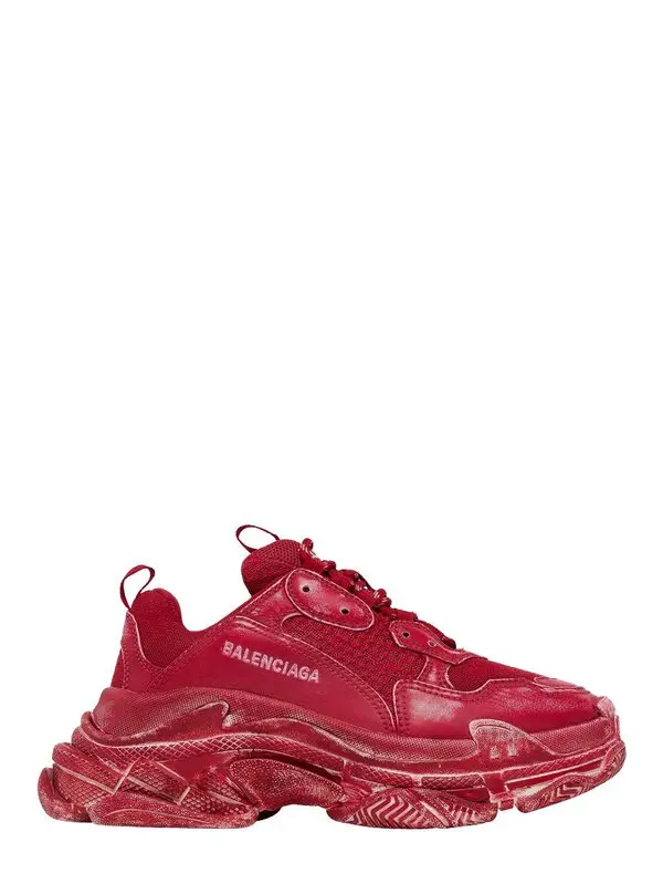 Balenciaga Triple S Sneaker - Red
