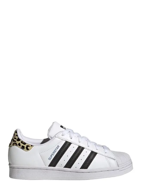Adidas Superstar J 'cheetah' Sneakers - White