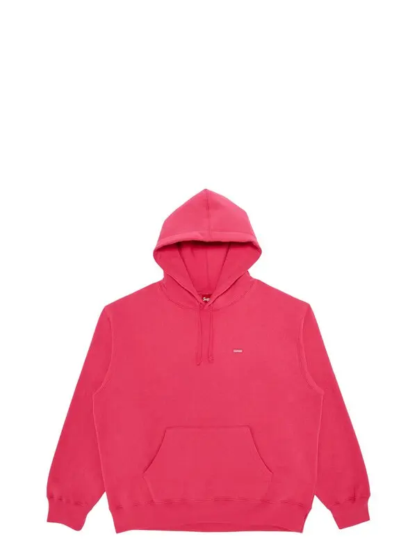 Supreme Small Box Hooded Sweatshirt - Pink