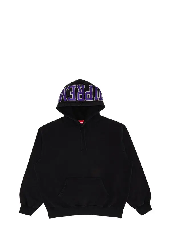 Supreme Team 94 Hooded Sweatshirt - Black