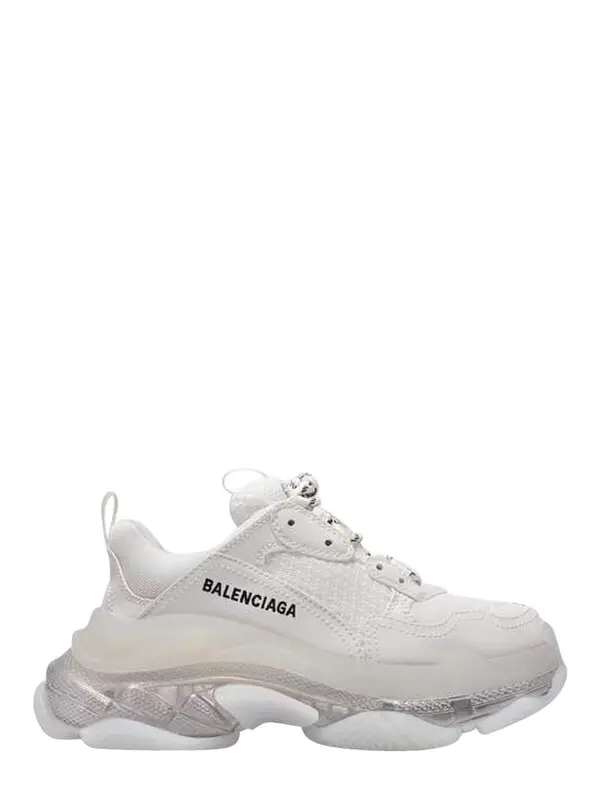 Balenciaga Triple S Iridescent Sneakers - White