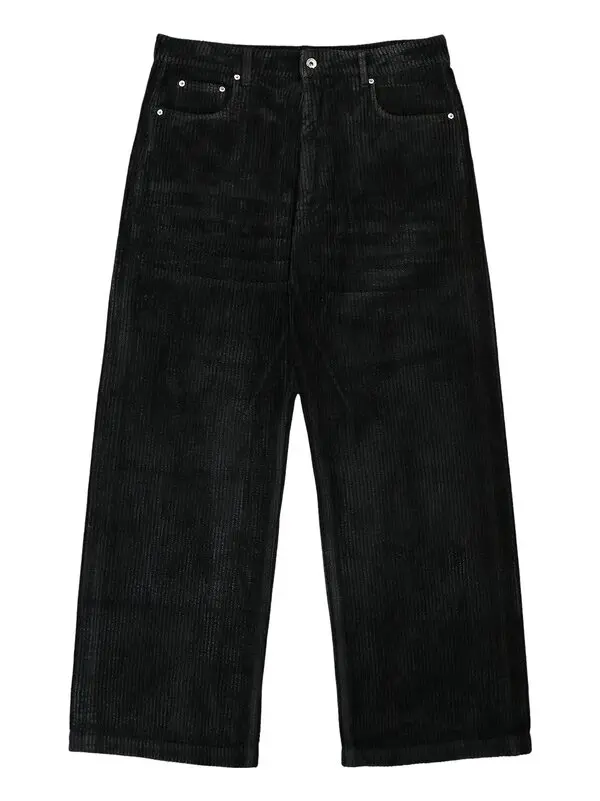 Rick Owens Corduroy Geth Pants - Black