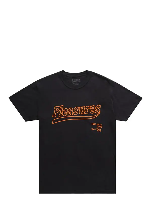 PLEASURES Dub Pigment Dye T-shirt - Black