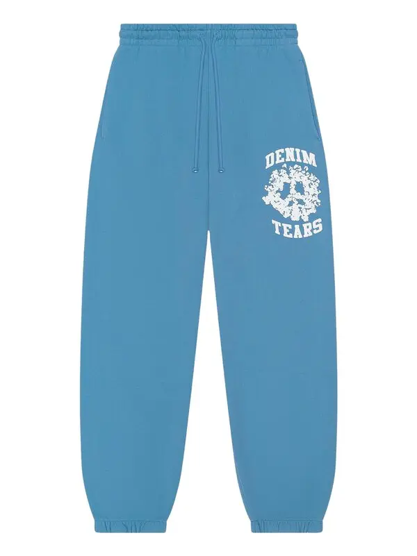 DENIM TEARS Denim University Sweatpants - Blue
