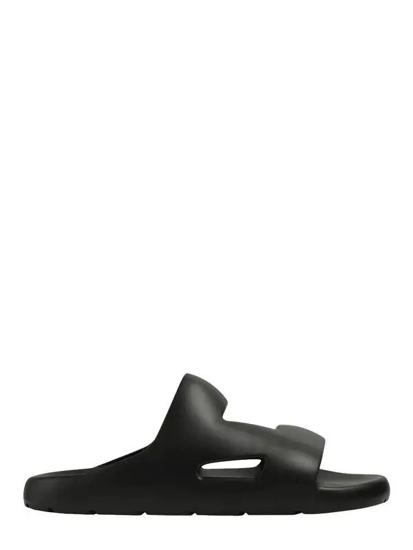 Bottega Veneta Gel Rubber Sandals - Black