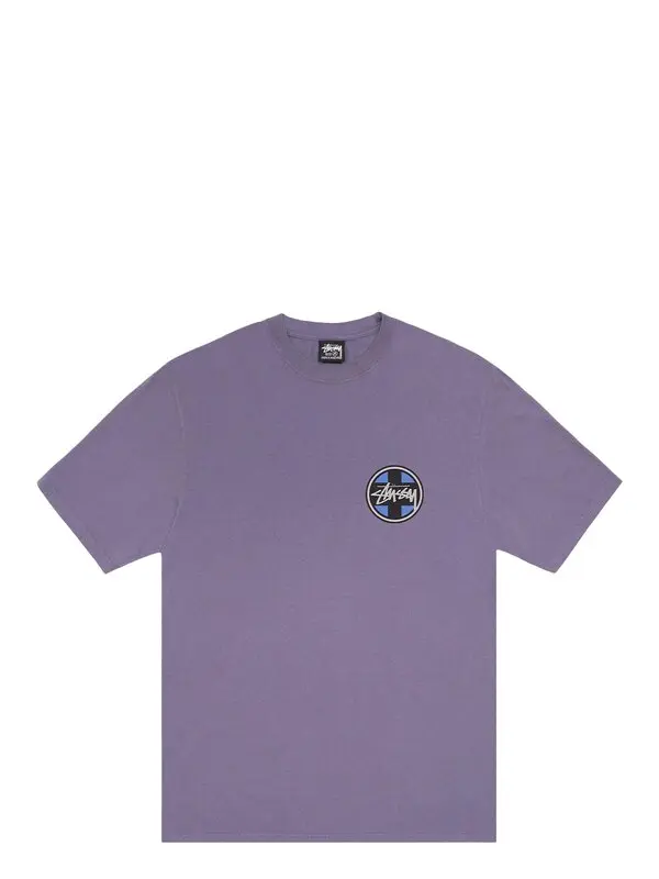 StÜssy Cross Dot Tee - Purple