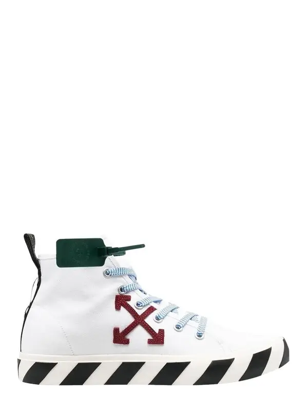 Off-White Vulc Mid-top Sneakers - White
