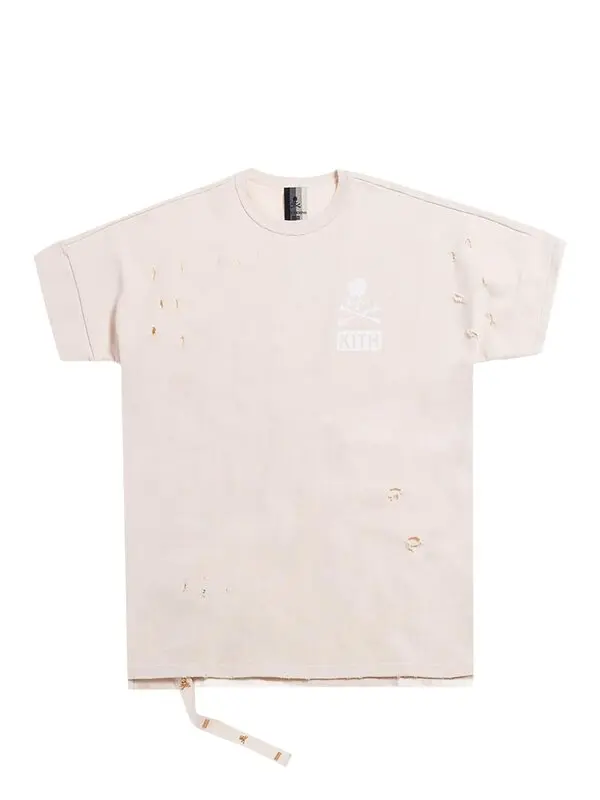 Kith For Mastermind Reverse Tee - Cream