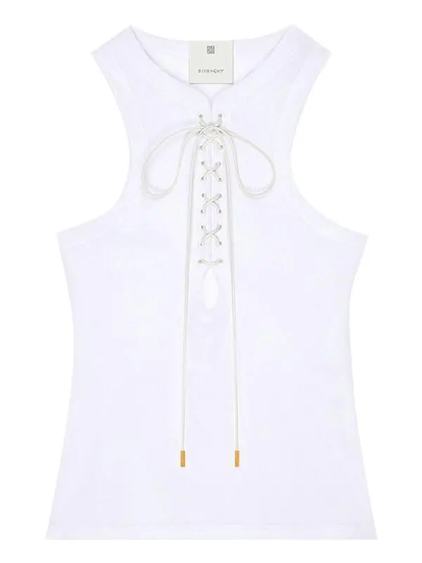 Givenchy Slim Fit Tank Top - White