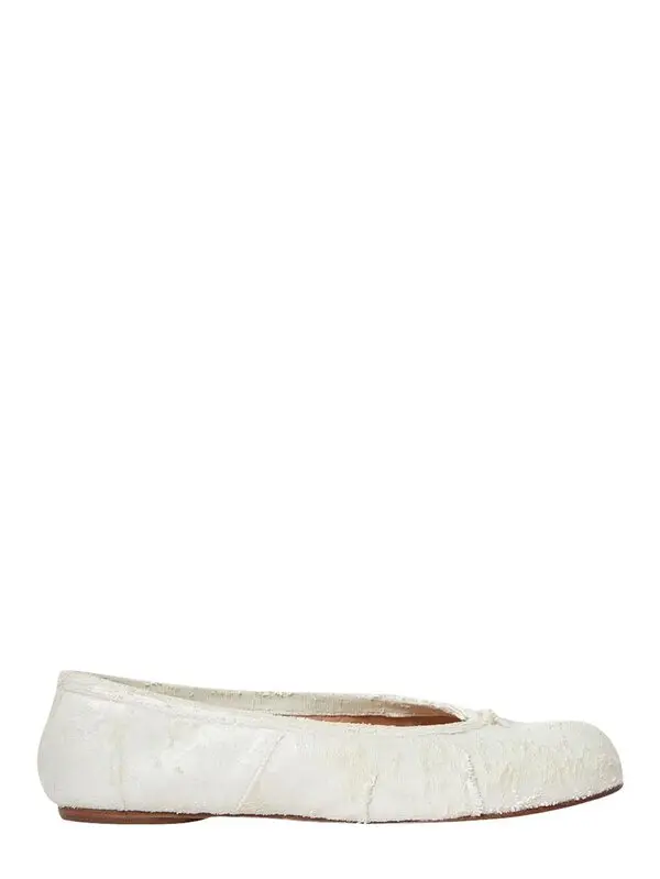 MAISON MARGIELA Tabi Ballerina Flats - White