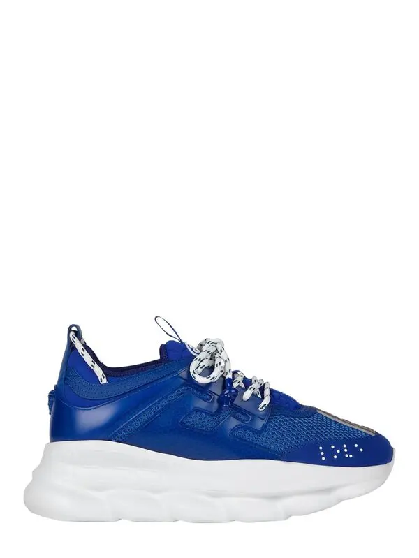 Versace Chain Reaction Sneakers - Blue