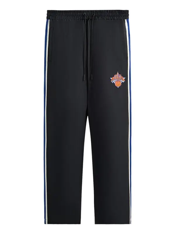 Kith For The New York Knicks Vintage Nylon Wide Leg Pant - Black