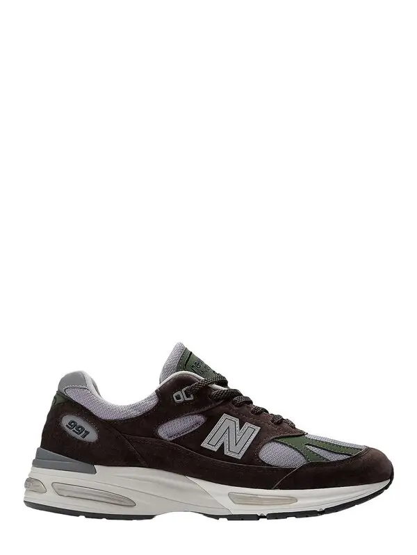 NEW BALANCE 991v2 Made In England Sneakers - Brown