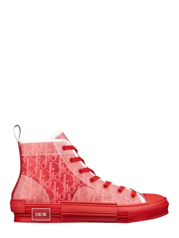 Dior B23 High Top Sneaker - Red