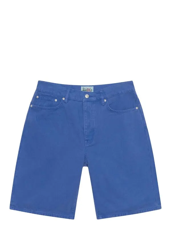 StÜssy Washed Canvas Shorts - Blue