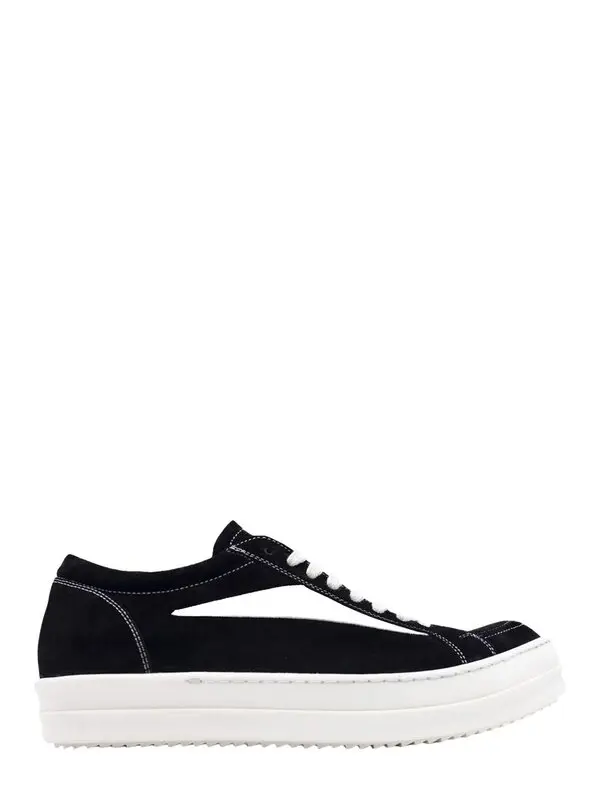Rick Owens Edfu Low Top Sneakers - Black