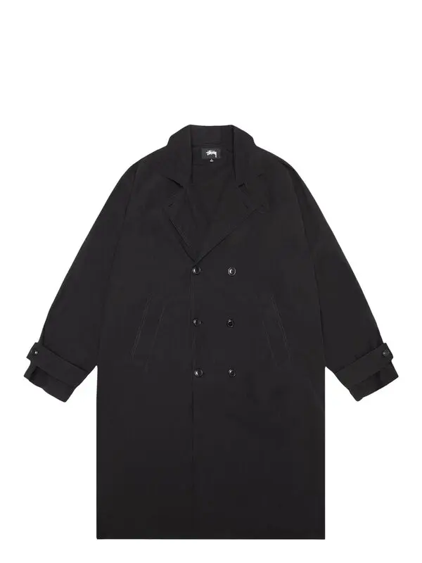 StÜssy Lightweight Surfman Trench - Black