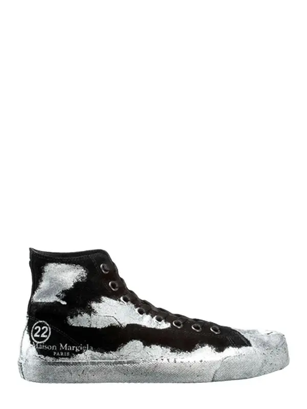 MAISON MARGIELA Tabi High Top Sneakers - Black