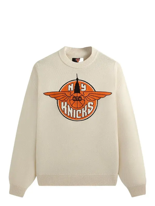 Kith For The New York Knicks Wings Lewis Sweater - Cream