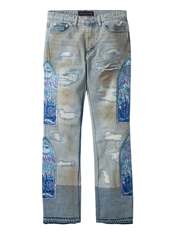 WHO DECIDES WAR BY EV BRAVADO Winter Mechanic Denim - Blue