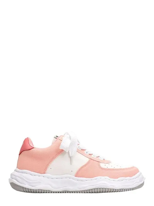 Mihara Yasuhiro Wayne Og Sole Canvas Low Sneakers - Pink