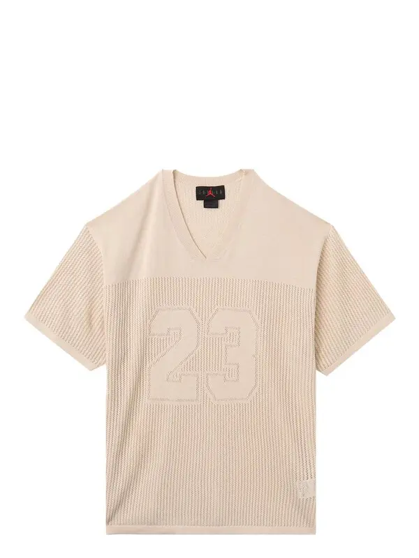 JORDAN Knit Jersey Top - Brown