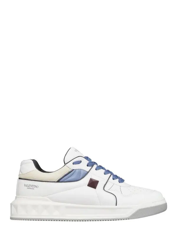 Valentino Garavani One Stud Low Sneaker - White