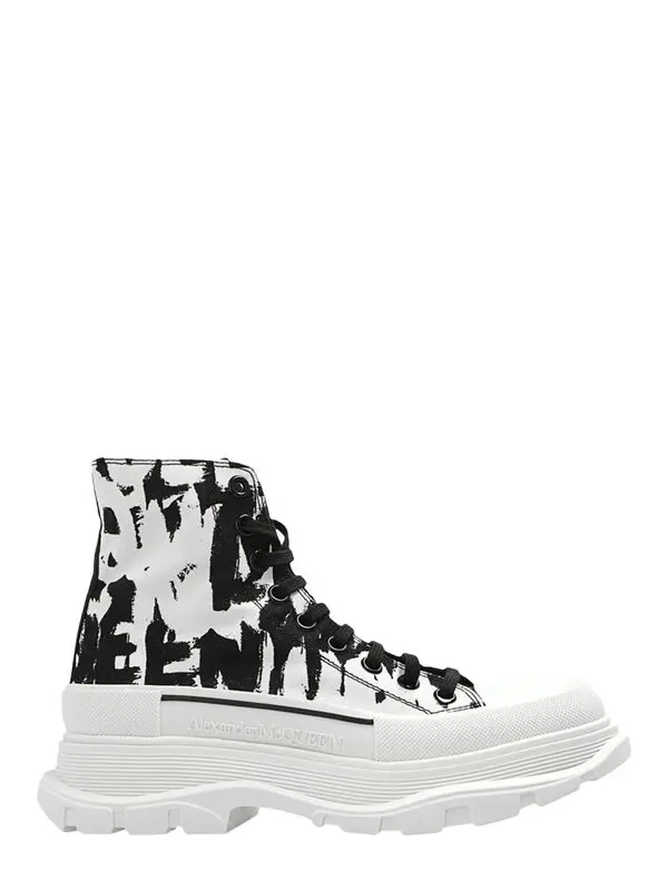 Alexander McQueen Tread Slick Boot - White